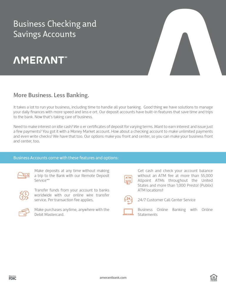 Amerant Flyers - Amerant Bank Brand Center
